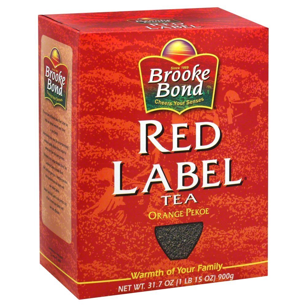 Amazon.com : Brooke Bond Red Label Loose Leaf Black Tea, 31.7 oz 2-Pack ...