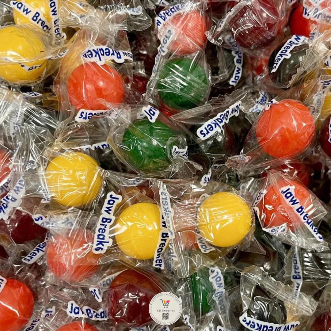 Amazon.com : KD Supplies Jaw Busters Assorted Fruit Bulk Hard Candy (1 ...