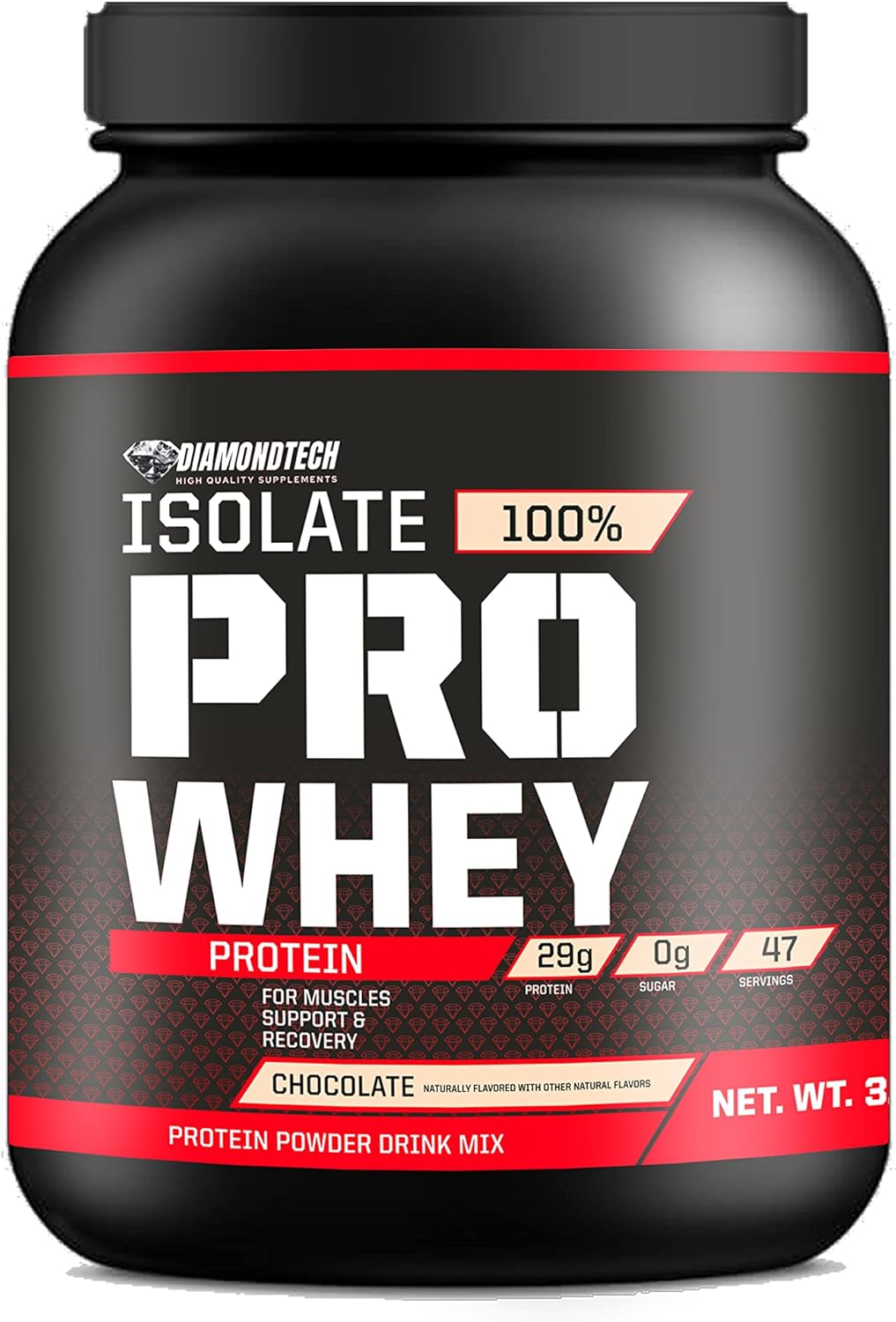 Proteína Pro Whey Isolate 3lbs (1.5kgs) 47 servicios Diamondtech ...