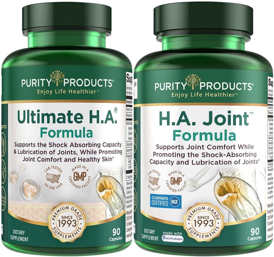 Amazon.com: Purity Products Bundle - Ultimate HA + HA Joint Formula ...