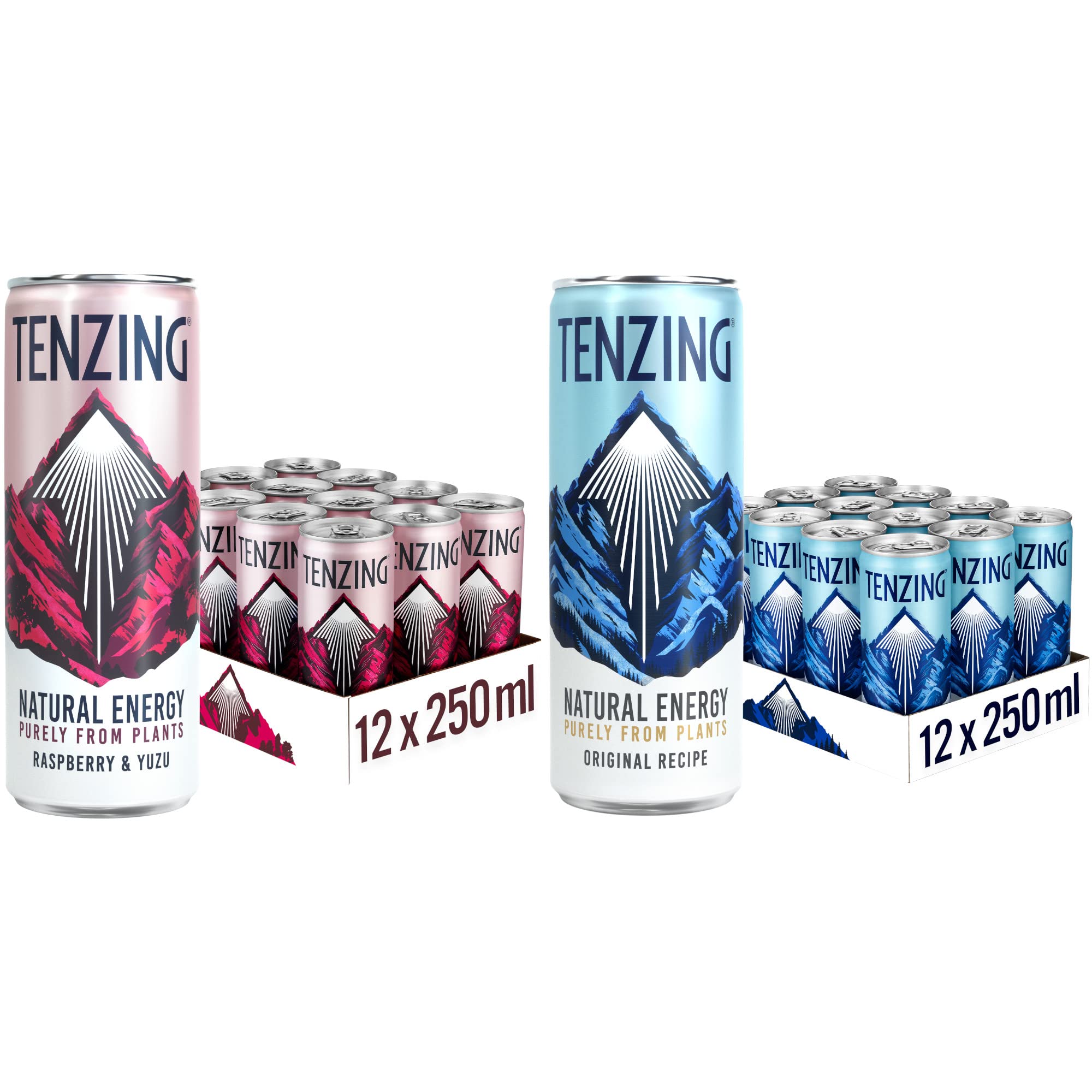Buy TENZING Natural EnergyDrink, Based, Vegan, & Gluten Free Drink - 12 ...