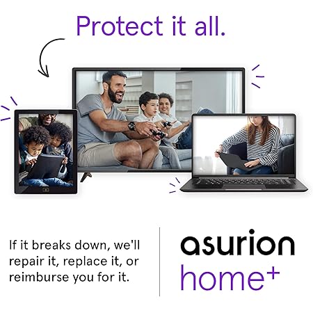 Amazon.com: ASURION 3 Year Television Protection Plan with Tech Support ...