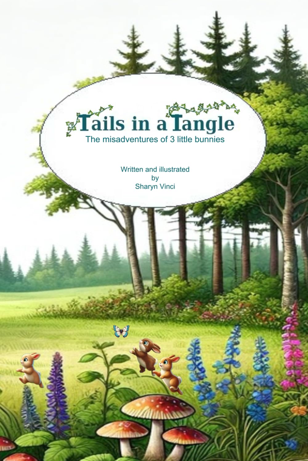 Tails in a Tangle: The Misadventures of 3 Little Bunnies: Vinci, Sharyn ...