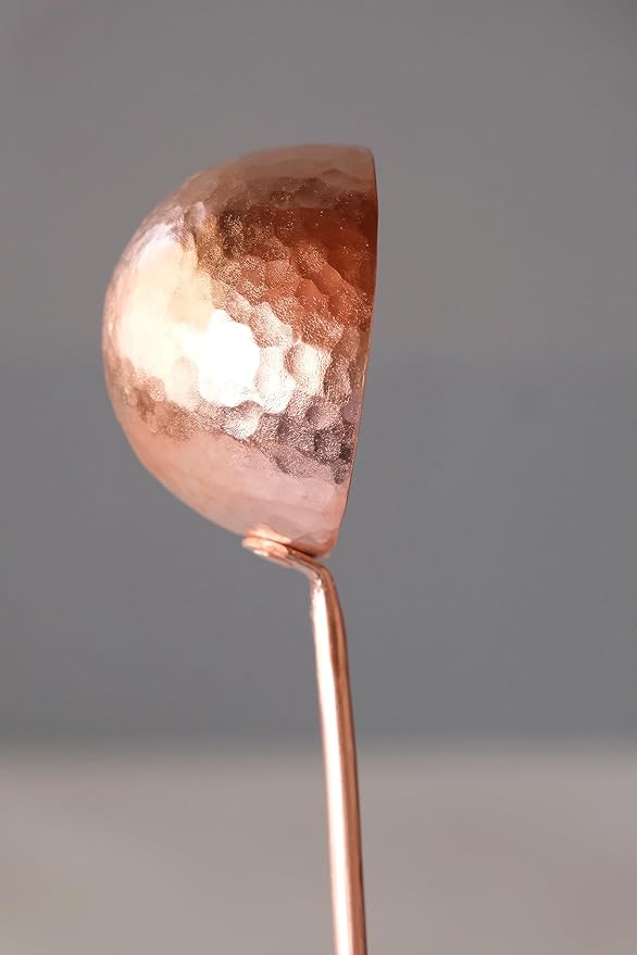 Amazon.com: Wollet Copper Coffee Scoop Fully Hand-Forged Coffee Bean ...
