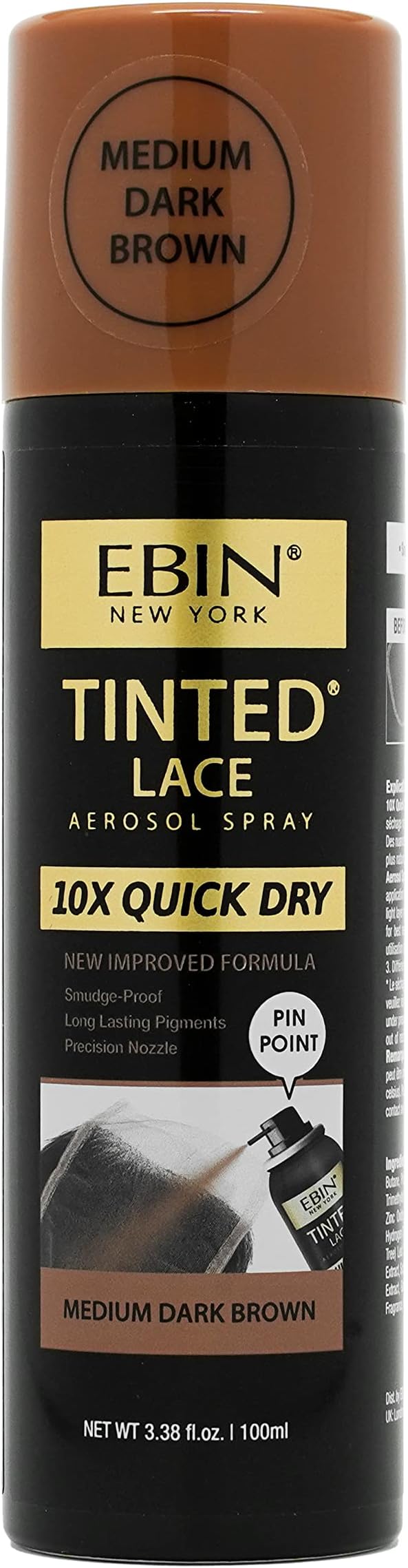Amazon.com: EBIN NEW YORK Wonder Lace Bond Tinted Lace Melt Aerosol ...