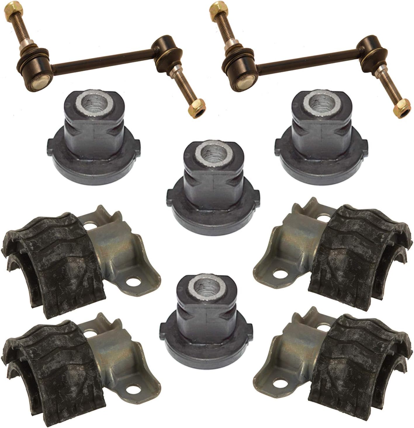 Amazon.com: Hamburg-Technic SWAY STABILIZER BAR Link + Steering Rack ...