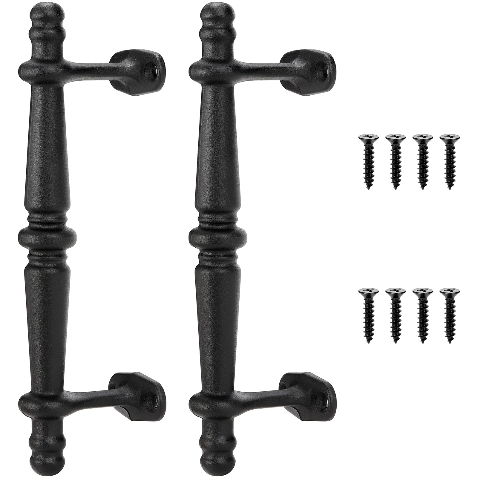 Peohud 2 Pack Sliding Barn Door Handles, 9 Inch Heavy Duty Gate Pull ...