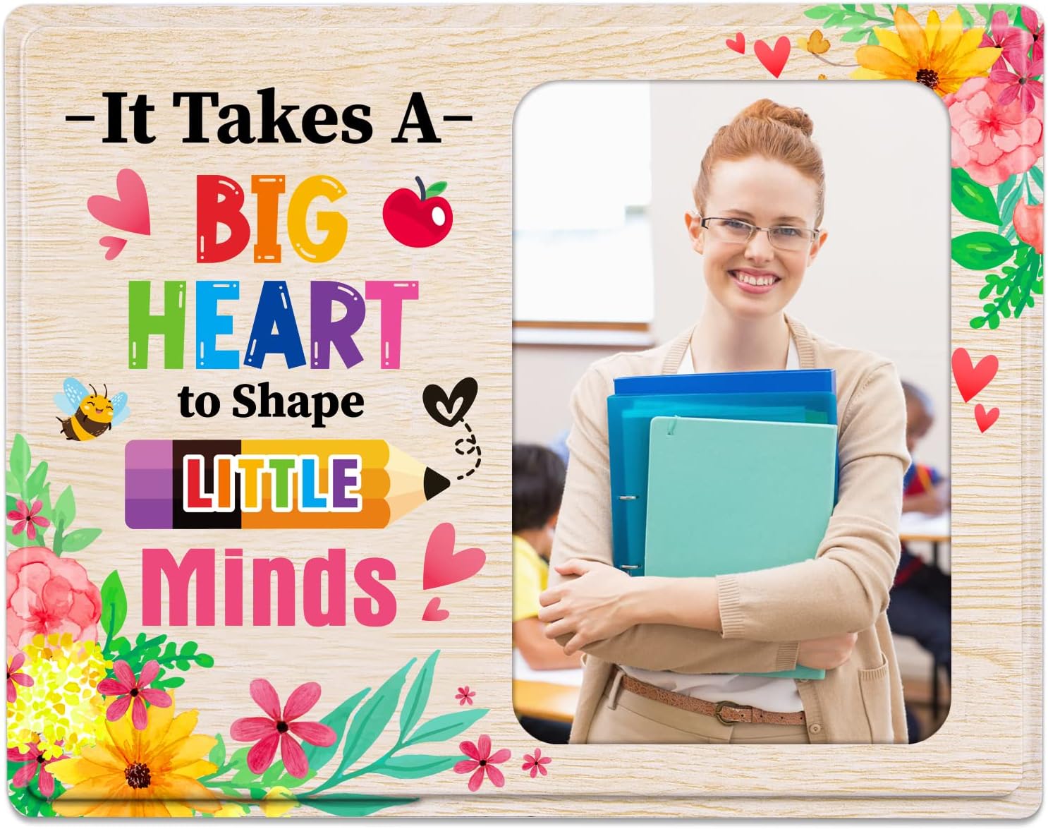 Amazon.com - WhatSign Teacher Picture Frame - Photo Wooden Teachers ...