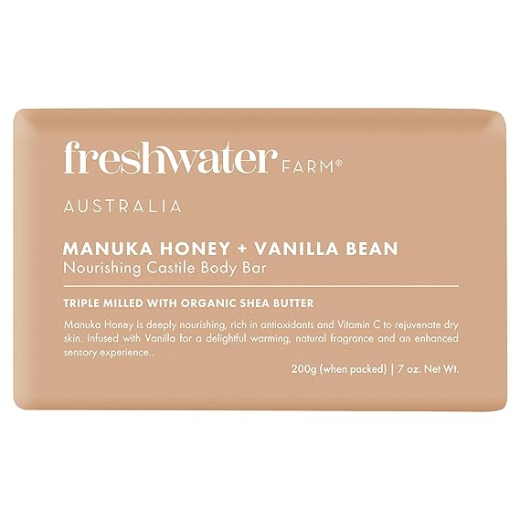 Amazon.com : Freshwater Farm Australia Nourishing Castile BODY BAR ...