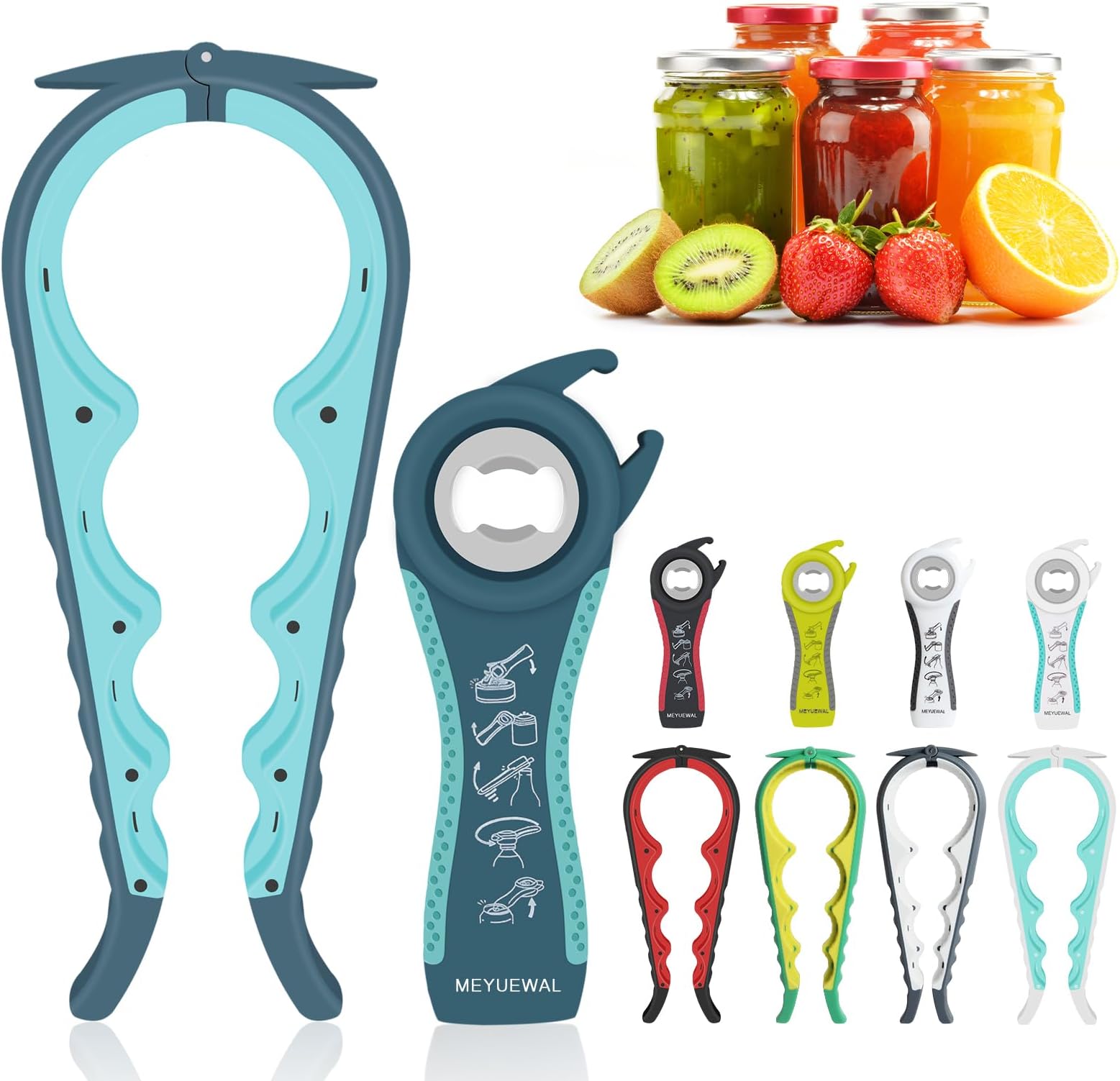 Amazon.com: Vive Jar Opener - Bottle Openers for Seniors - Can & Lids ...