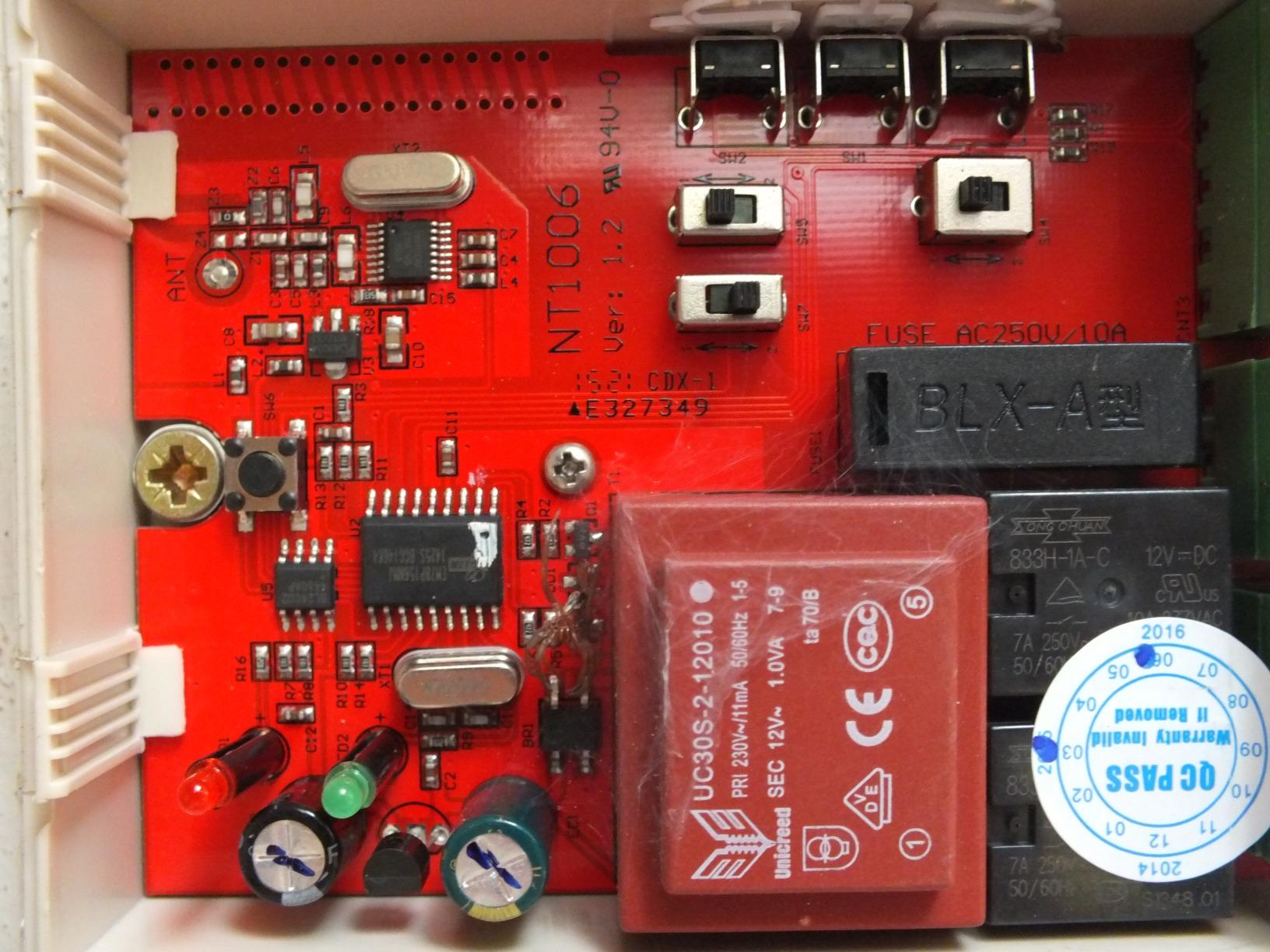 NVM NT1016 - Remote Control/Handsets for Roller Shutters 433Mhz: Amazon ...