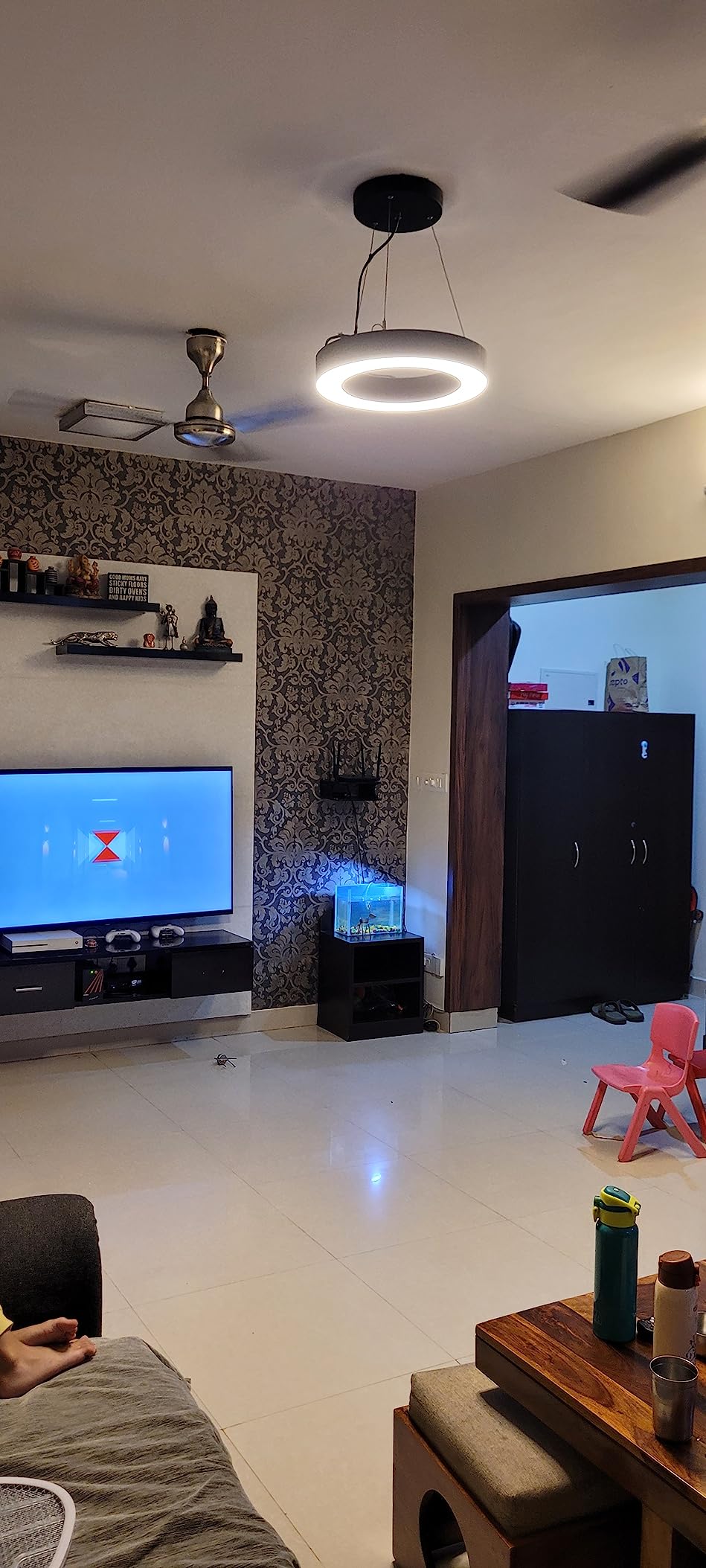 Buy OM SHAKTI ENTERPRISE Aluminium Ose Light, Pendant Lights Warm White ...