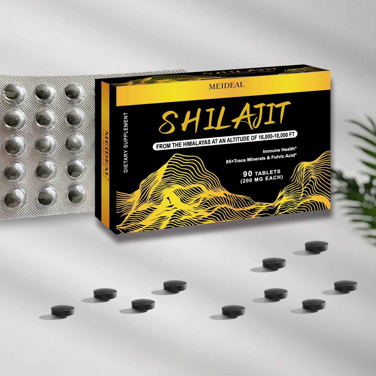 Amazon.com: Pure Himalayan Shilajit Tablets, Organic Shilajit ...