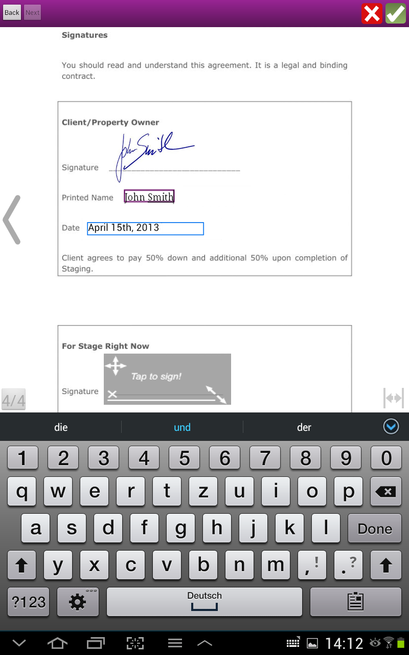 SIGNificant Signature Capture - App on the Amazon Appstore