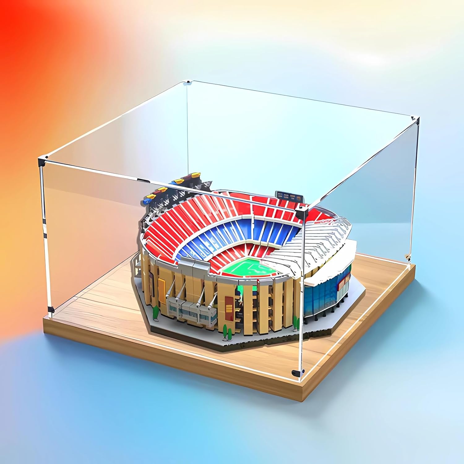 Amazon.com: Acrylic Display Case Compatible with LEGO 10284 Camp Nou ...