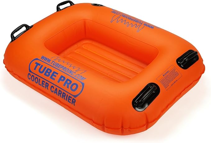 Amazon.com : Tube Pro Premium Orange River Cooler Carrier 50 Quart ...