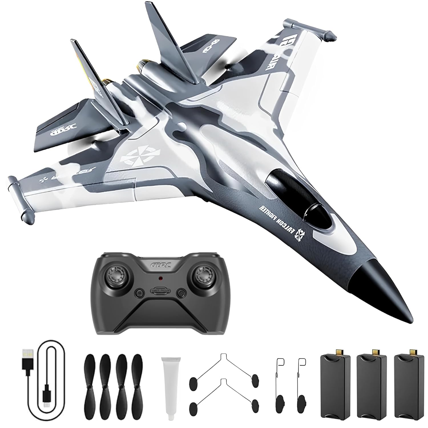 Buy Falcon G1 RC Plane with 2.4 Ghz GyroScope Stabilization - 3 Channel ...