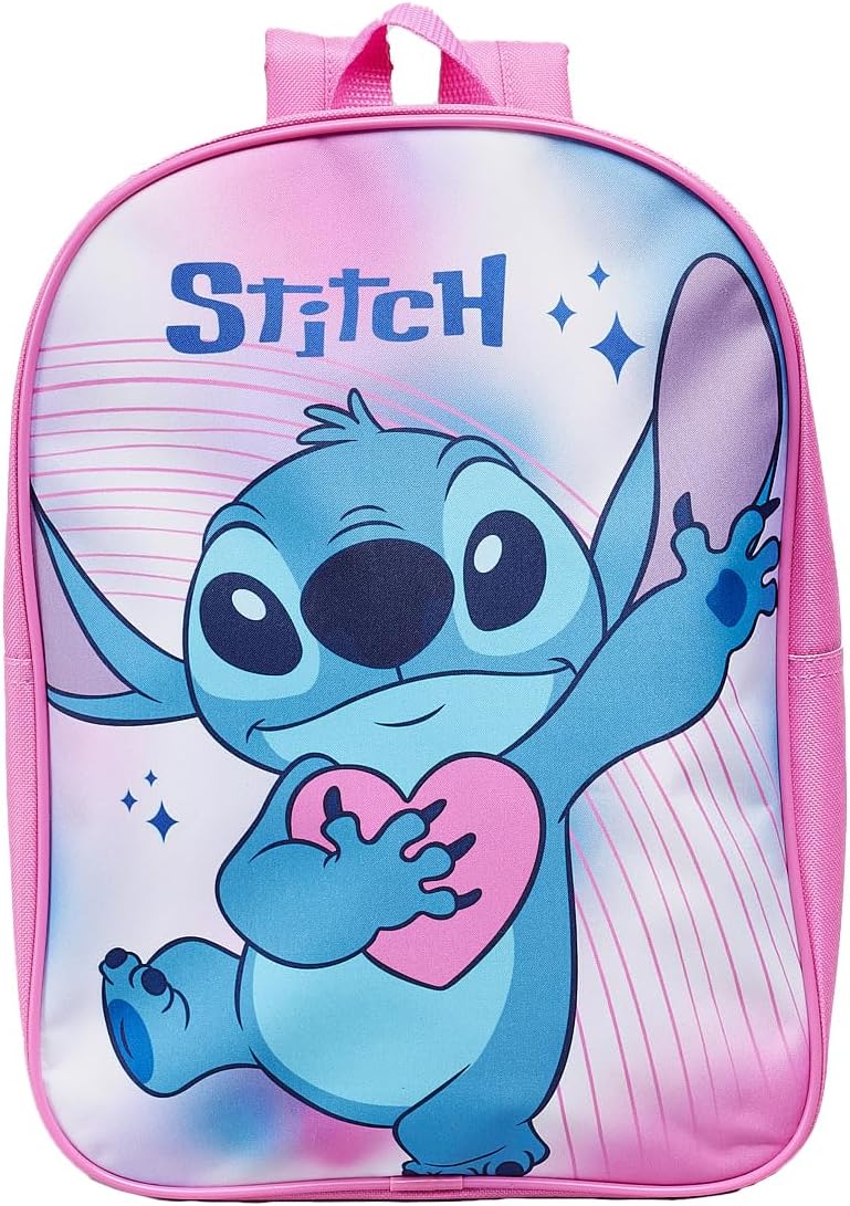 Stitch Tie Dye Basic Backpa Backpacks Pink One Size : Amazon.co.uk: Fashion