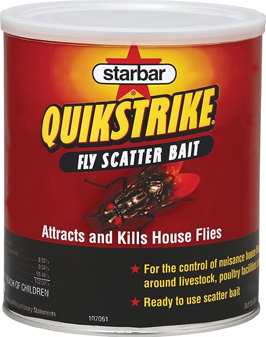 Amazon.com : STARBAR Quikstrike Fly Scatter Bait, 5 lb : Livestock ...