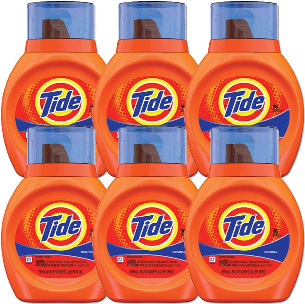 Amazon.com: 25 Oz Liquid Tide Sold in packs of 6 : Health & Household