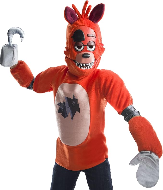 Amazon.com: Rubies Costume Boys Five Nights at Freddy's Foxy The Pirate ...