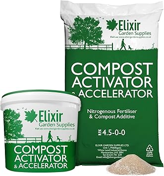 Elixir Gardens Compost Activator & Accelerator/Compost Maker 4.5-0-0 ...