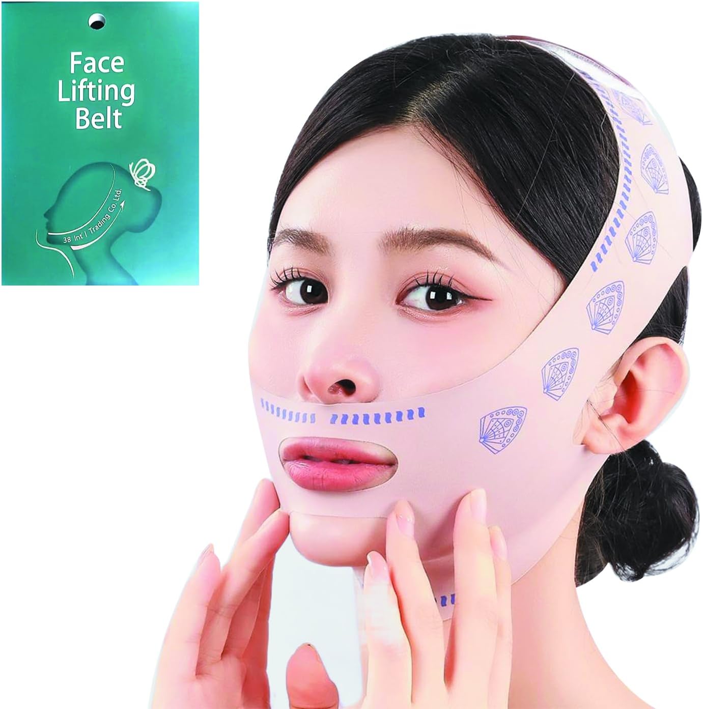 Amazon.com: V-Line Face Lifting Tape - Reusable Beauty Face and Chin ...