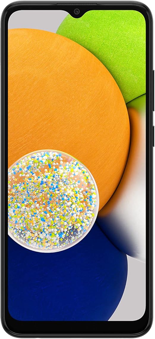 Samsung Galaxy A03 Android Smartphone, 6.5-Inch Infinity-V HD + Display ...
