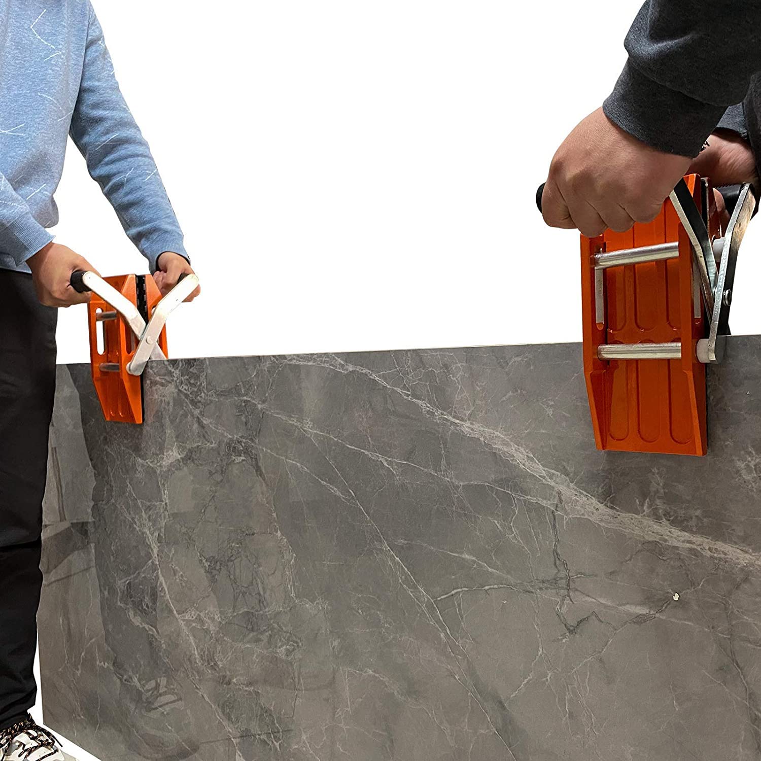 Buy SDRTOP 2PCS Double Handed Stone Carrying Clamps Granite Panel ...