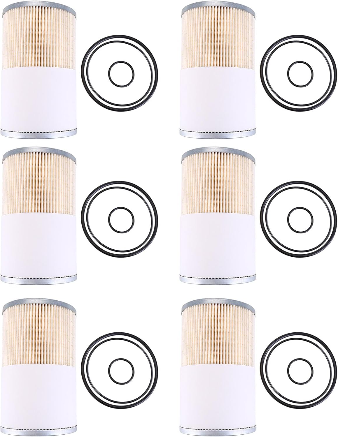 Amazon.com: 6 Pack FS19765 Fuel Filter Water Separator Compatible with ...