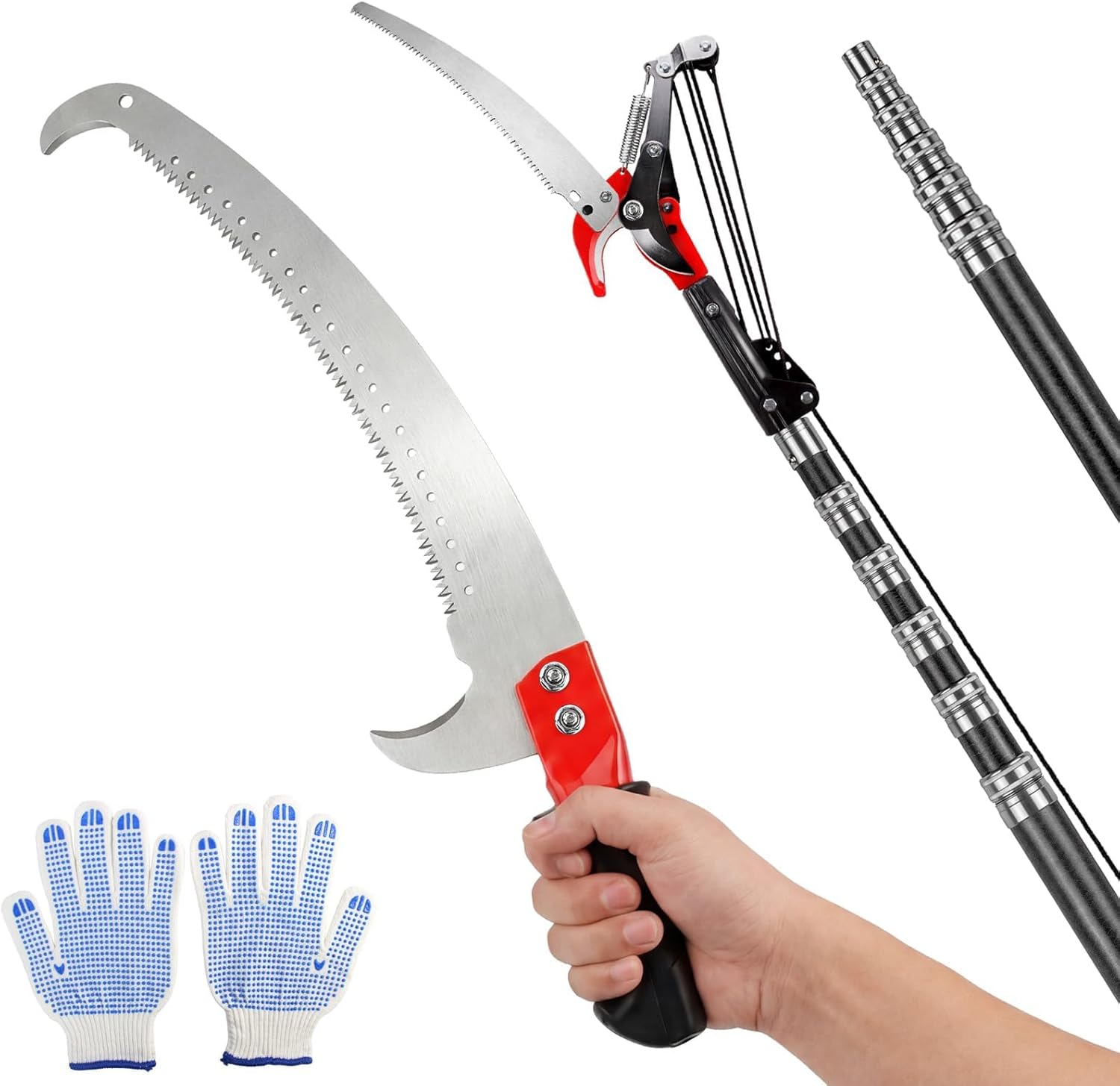Amazon.com : Pole Saws for Tree Trimming, 20FT Telescoping Pole Tree ...