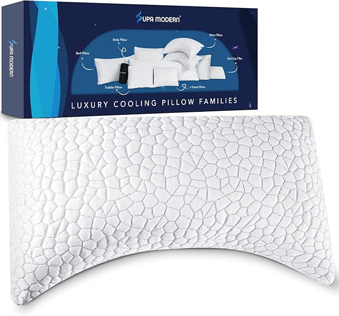 Amazon.com: SUPA MODERN Cooling Bed Pillows for Sleeping 1 Pack ...