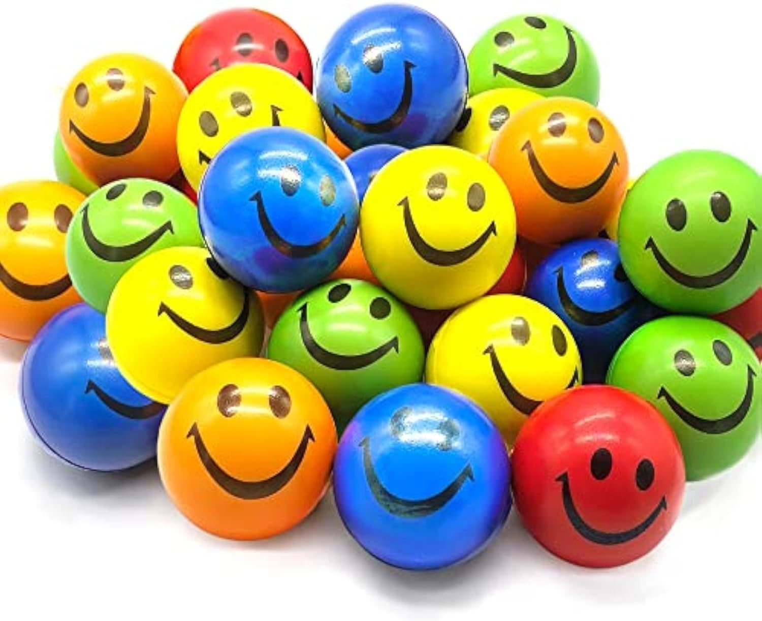 2.5 "Smiley face stress ball Funny Stress ball Party Stress ball Foam ...