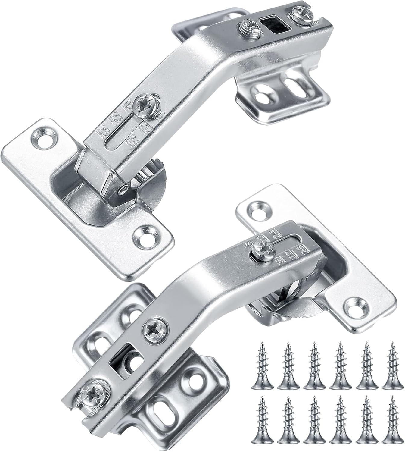 135 Degree Kitchen Cabinet Hinges, 1 Pair/2 Pack Cabinet Hinges ...