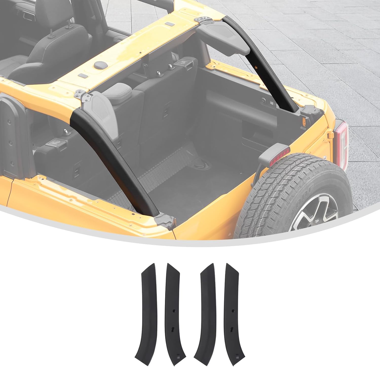 Amazon.com: Linskip Roll Bar Protector Covers Fit for 2021-2024 2025 ...