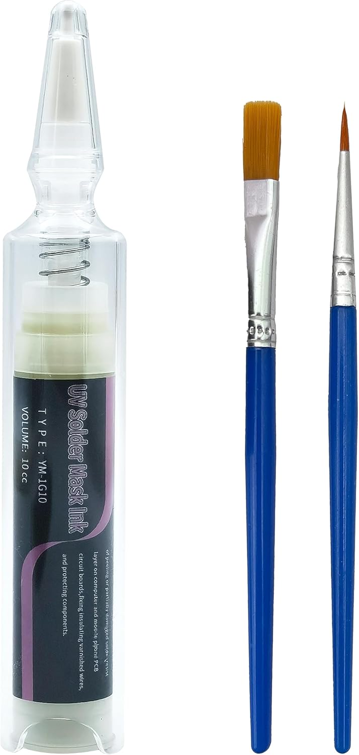 Ouwinway 15cc Brand-New Formula White UV Solder Mask Ink, UV Curing ...