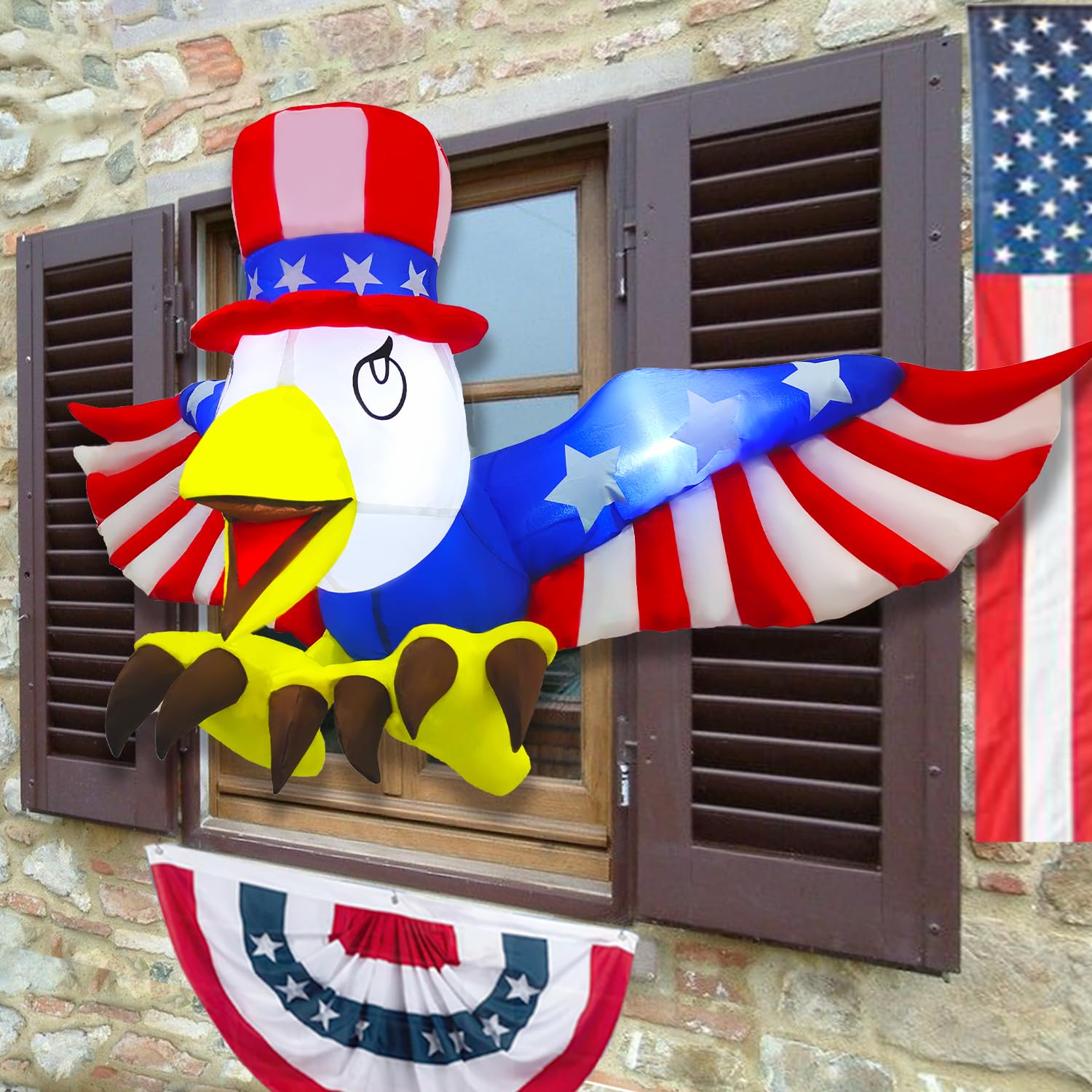 Snapklik.com : 4th Of July Inflatable Outdoor Decorations, 4ft ...