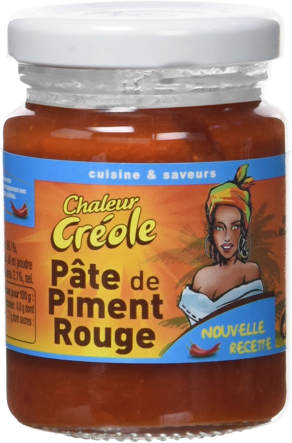 CHALEUR CREOLE Pâte de Piment Rouge - Lot de 3 : Amazon.fr: Epicerie