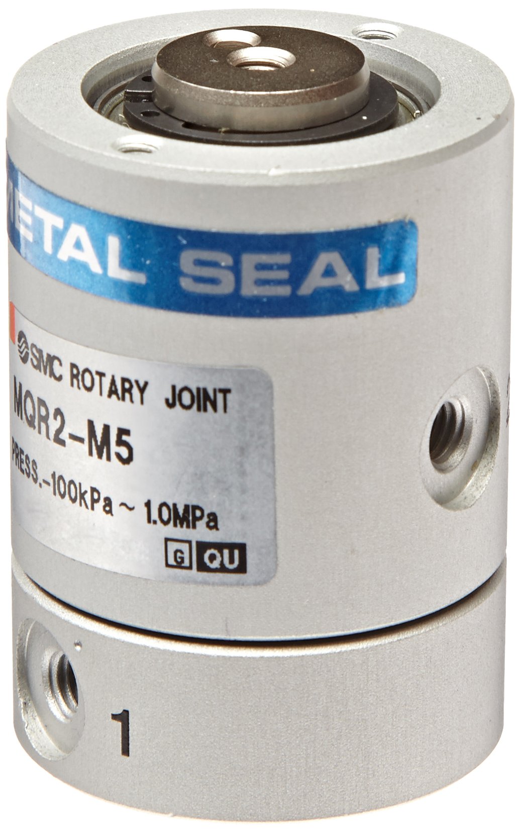Buy SMC MQR Series Low Torque Metal Seal Rotary Joint, 2 Circuit, M5x0 ...