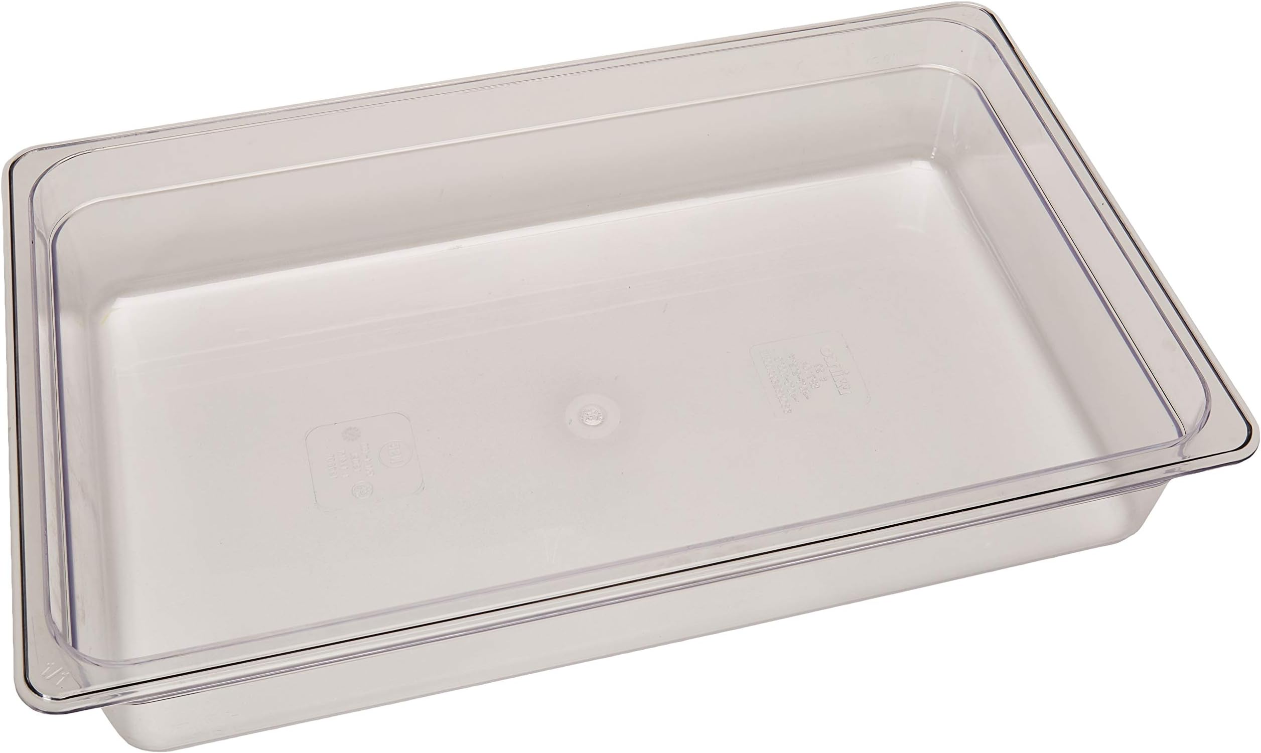 Amazon.com: Cambro 14PP190 Translucent 4" Full Size Food Pan ...