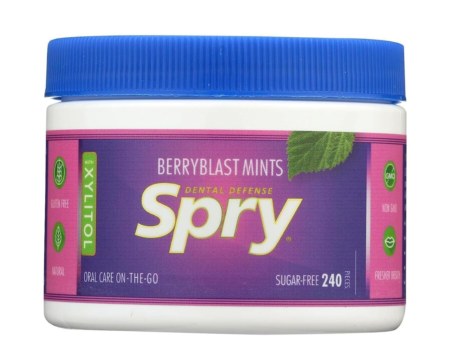 Amazon.com : Spry Xylitol Mints - Berry Blast - 240 Count 2 COUNT ...