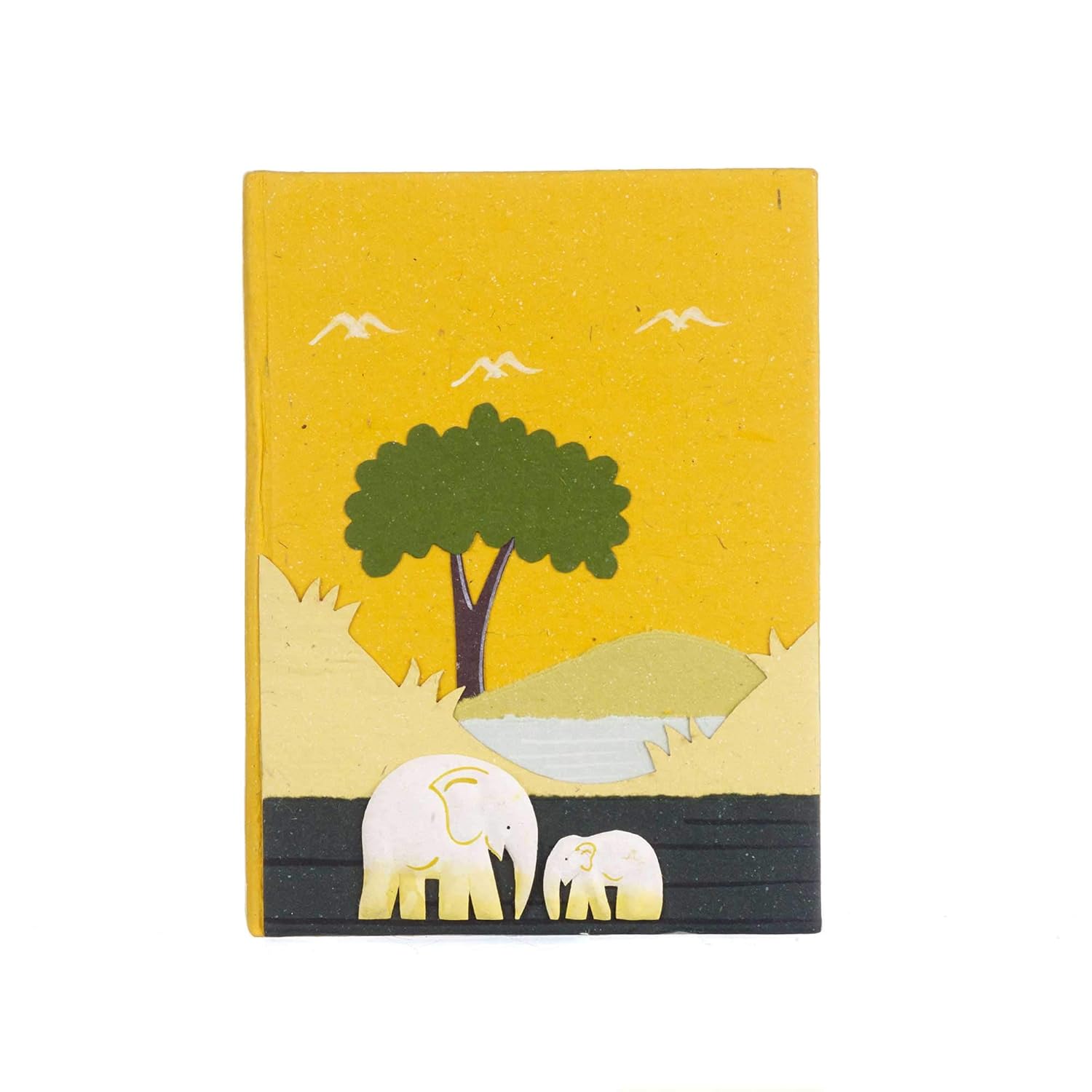 Paper High Eco Maximus Elephant Dung Notebook Medium 105 x 135mm Yellow ...