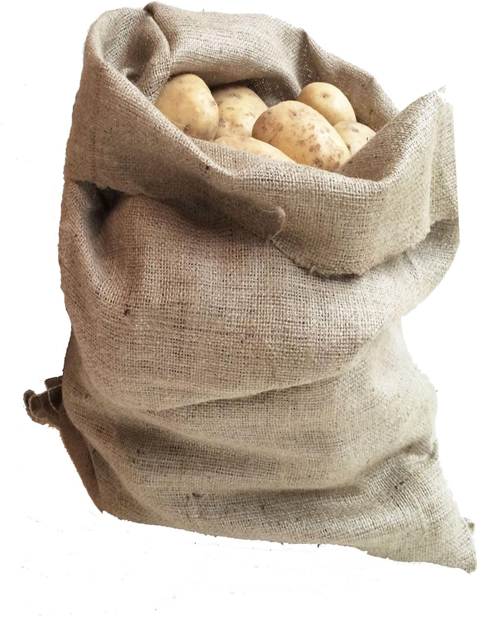 Nutley's 50 x 80cm Large Hessian Potato and Vegetable Sack (Pack of 2 ...