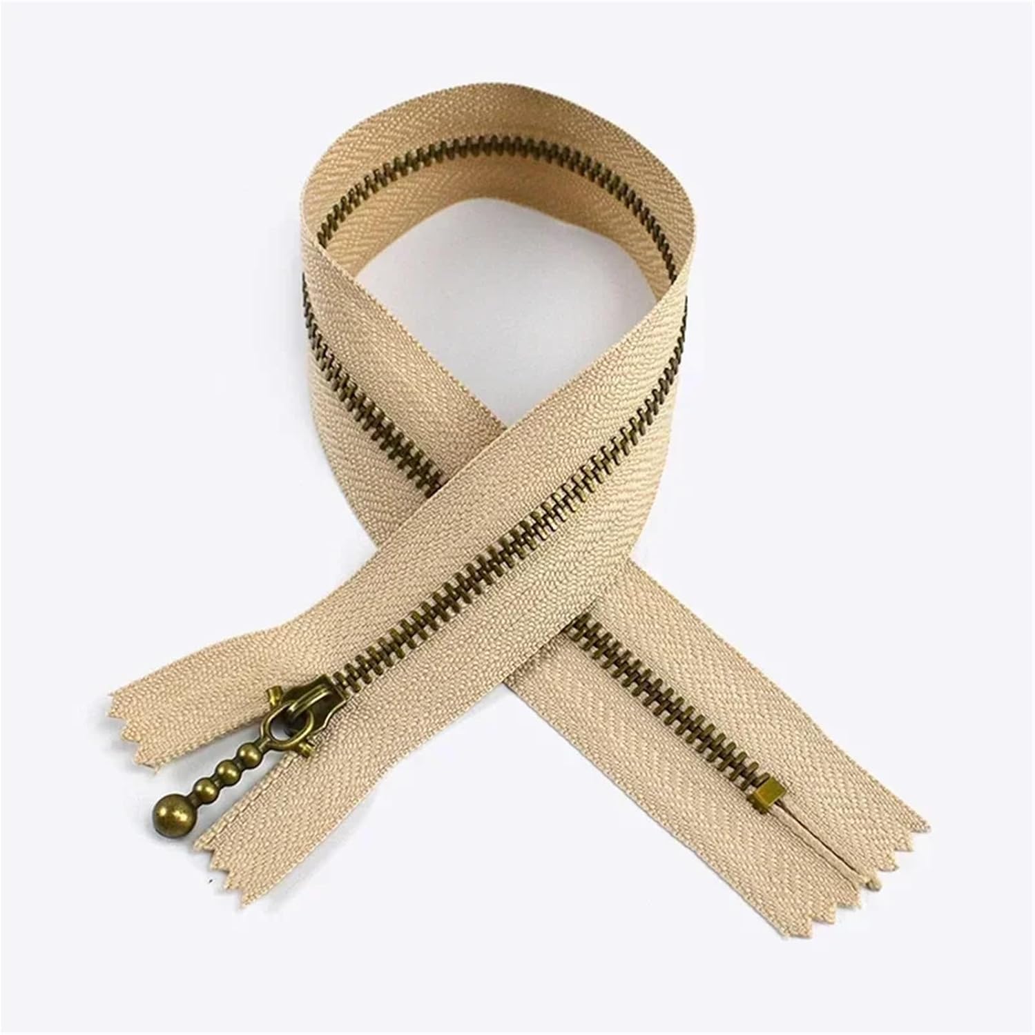 Zipper,Zippers, Metal Zippers for Sewing Bag Zipper Closure Zips Per ...