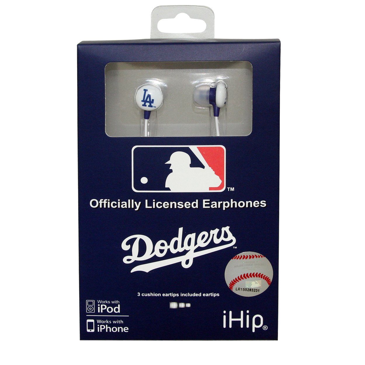 MLB Nes Group Los Angeles Dodgers Logo Baseball Over The Head ...