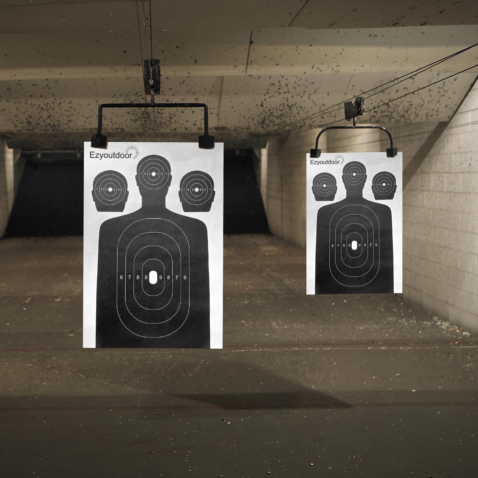 Snapklik.com : 50 Pack Paper Shooting Tatgets - 17 X 25 Inch Multiple ...