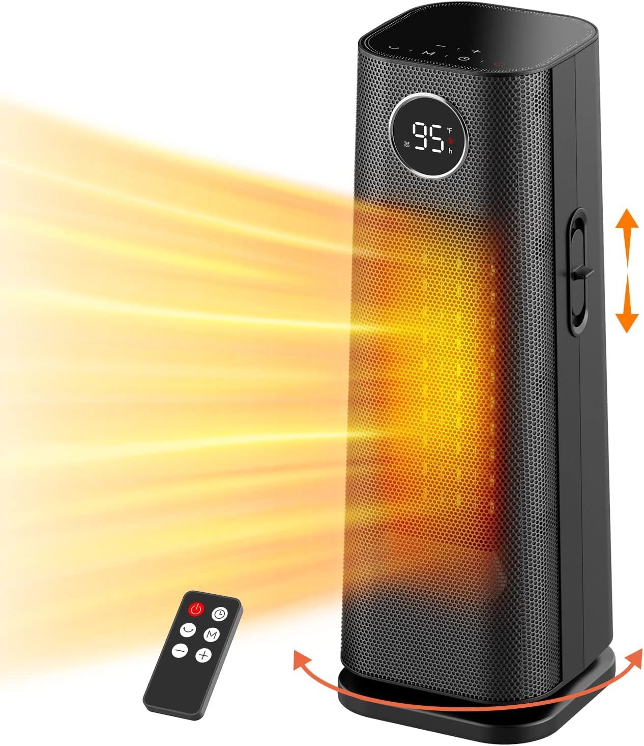 Amazon.com: Space Heater, 1500W Heater Indoor Portable Electric with ...