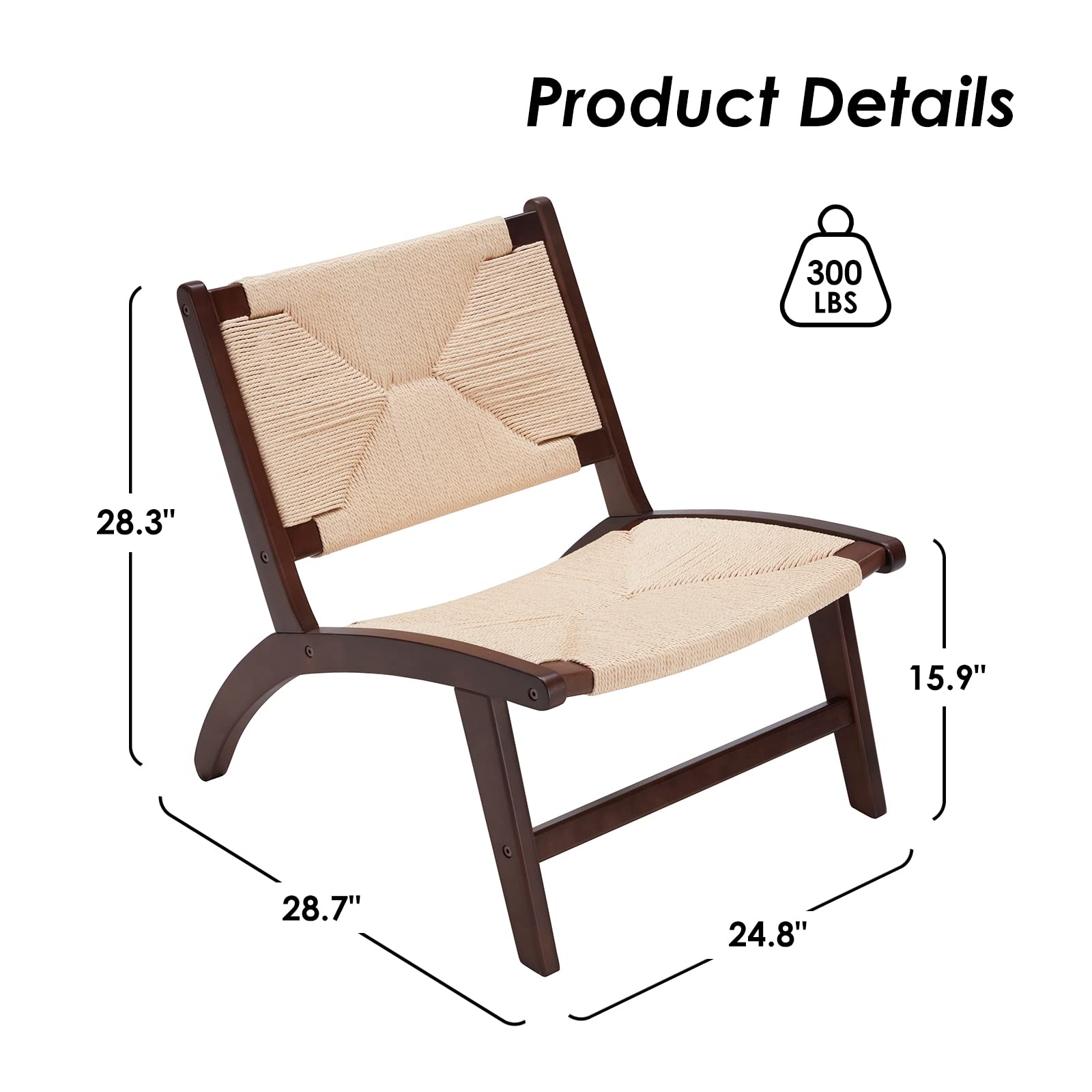 Snapklik.com : Modern Boho Accent Chairs For Living Room,Mid Century ...