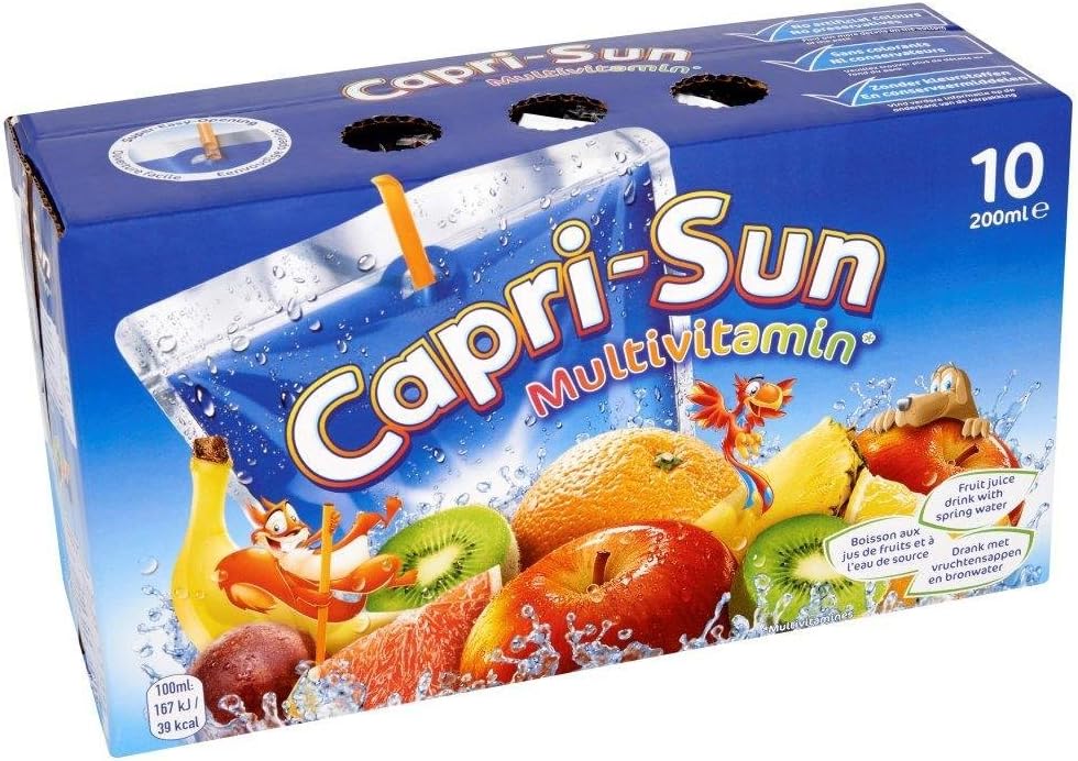Capri-Sun capri-sun Pouches multivitamin Mini 10 x 20 cl - 4 Pack ...