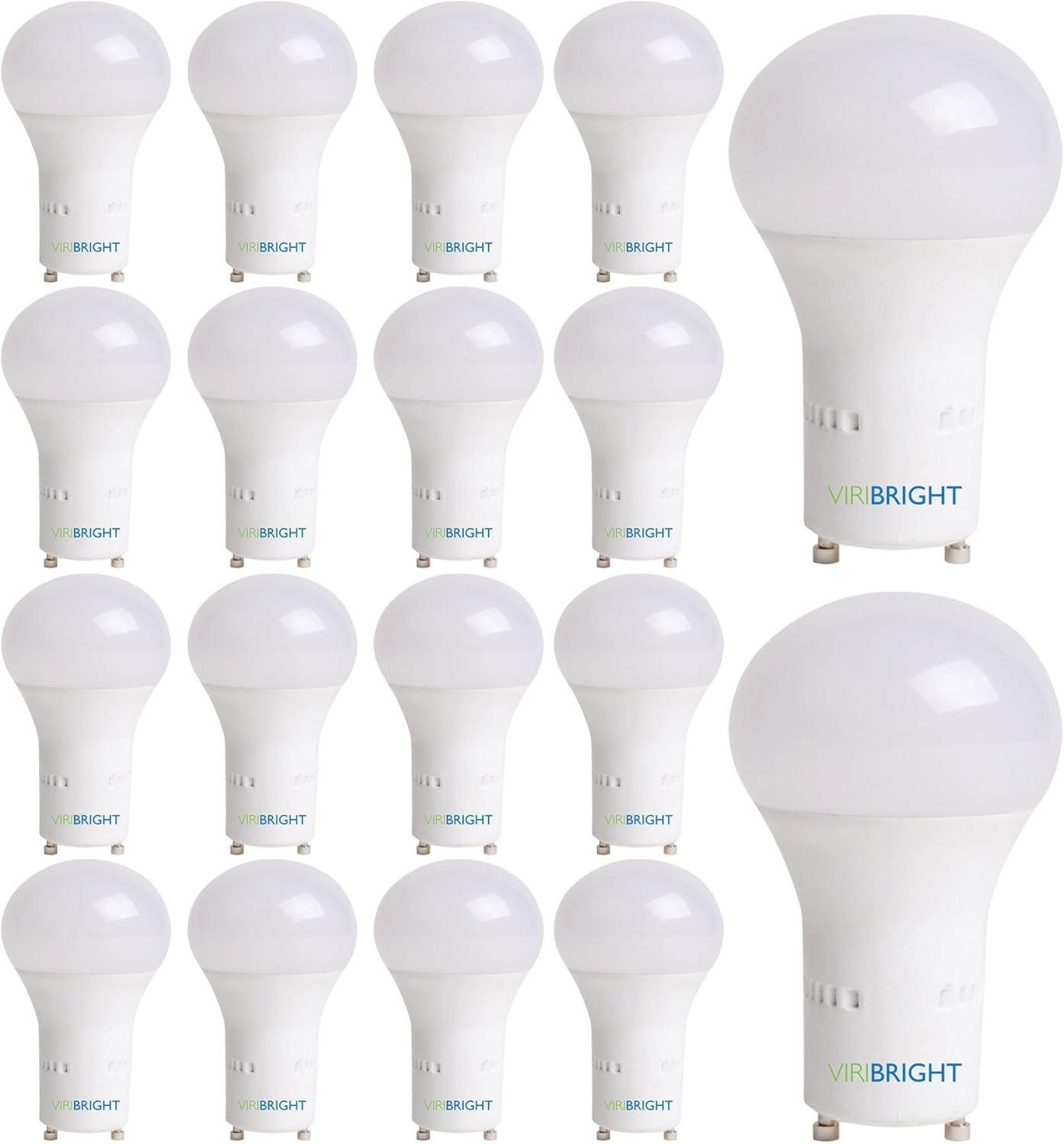 60 Watt Replacement, A19 LED light Bulb, 24 Pack Warm White, GU24 Base ...